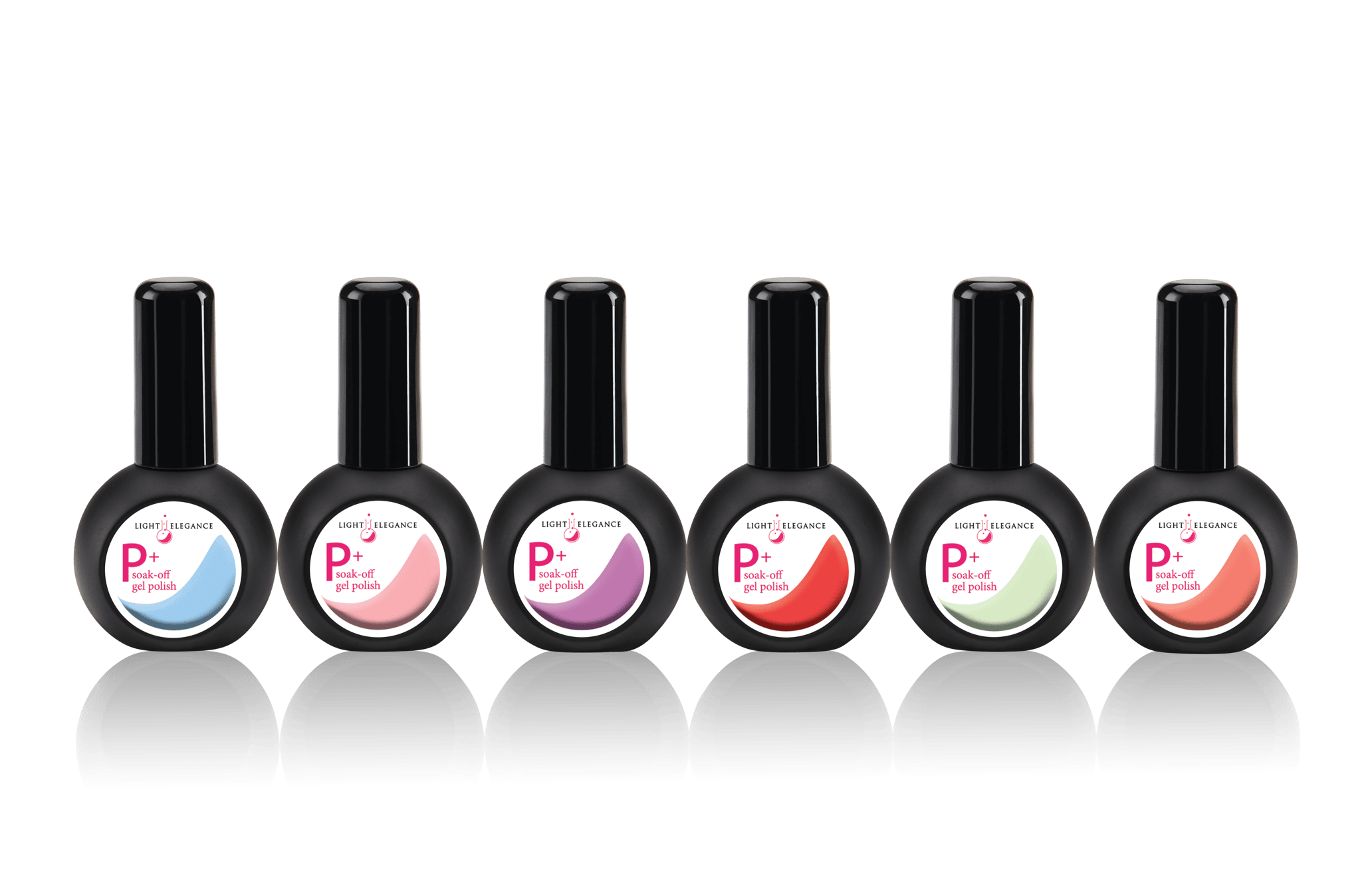 The difference between Light Elegance Color Systems: P+ Gel Polish ...
